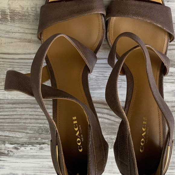 Coach | Shoes | Coach Strap Heels | Poshmark